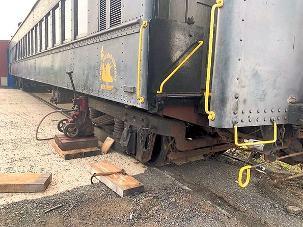 Coach 1009 Truck Restoration | Black River & Western Railroad